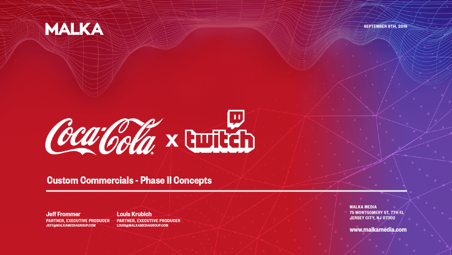 Coca-Cola / Twitch Ad Pitch Deck – Javier Guerrero Design